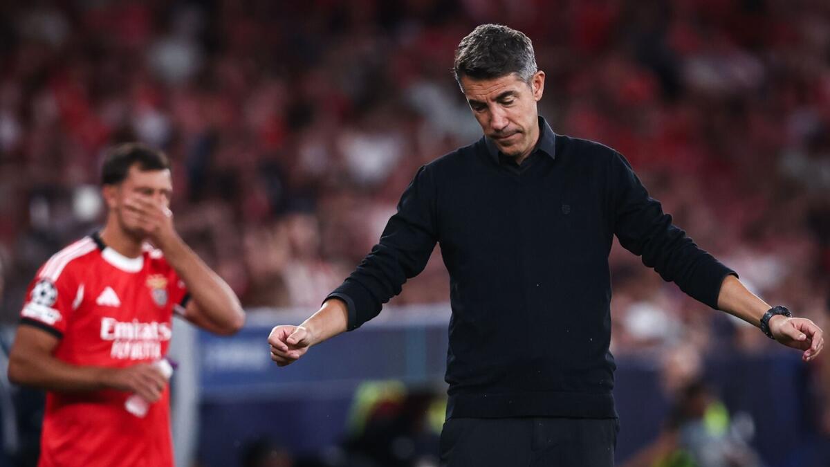 Bruno Lage despedido do Benfica - JN