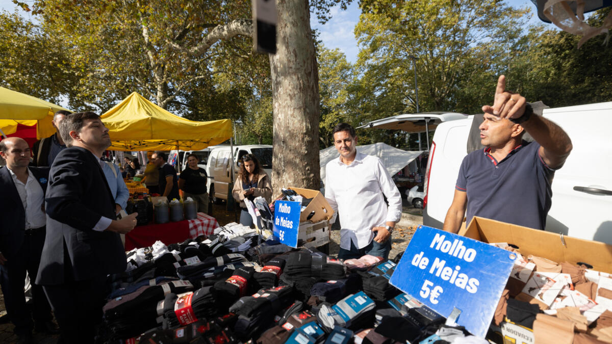 Candidatos à Câmara de Braga foram à feira dar brindes e prometer nova ...