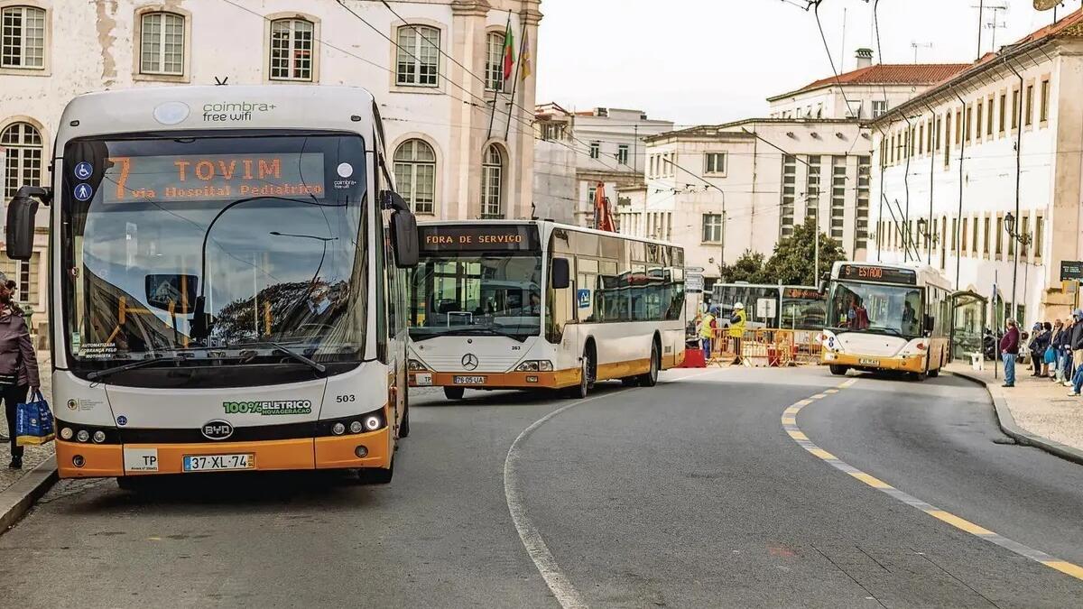 Passe intermodal nos transportes intermunicipais de Coimbra só em 2026 - JN