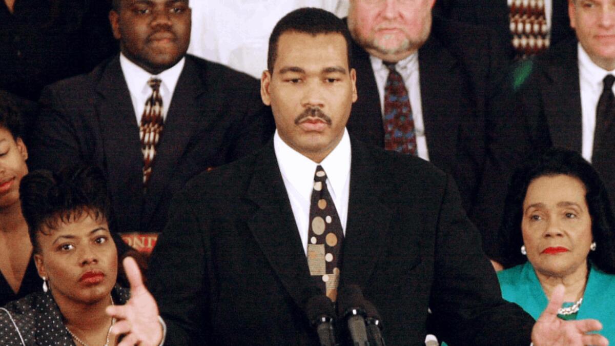 Morreu o filho de Martin Luther King Jr. - JN