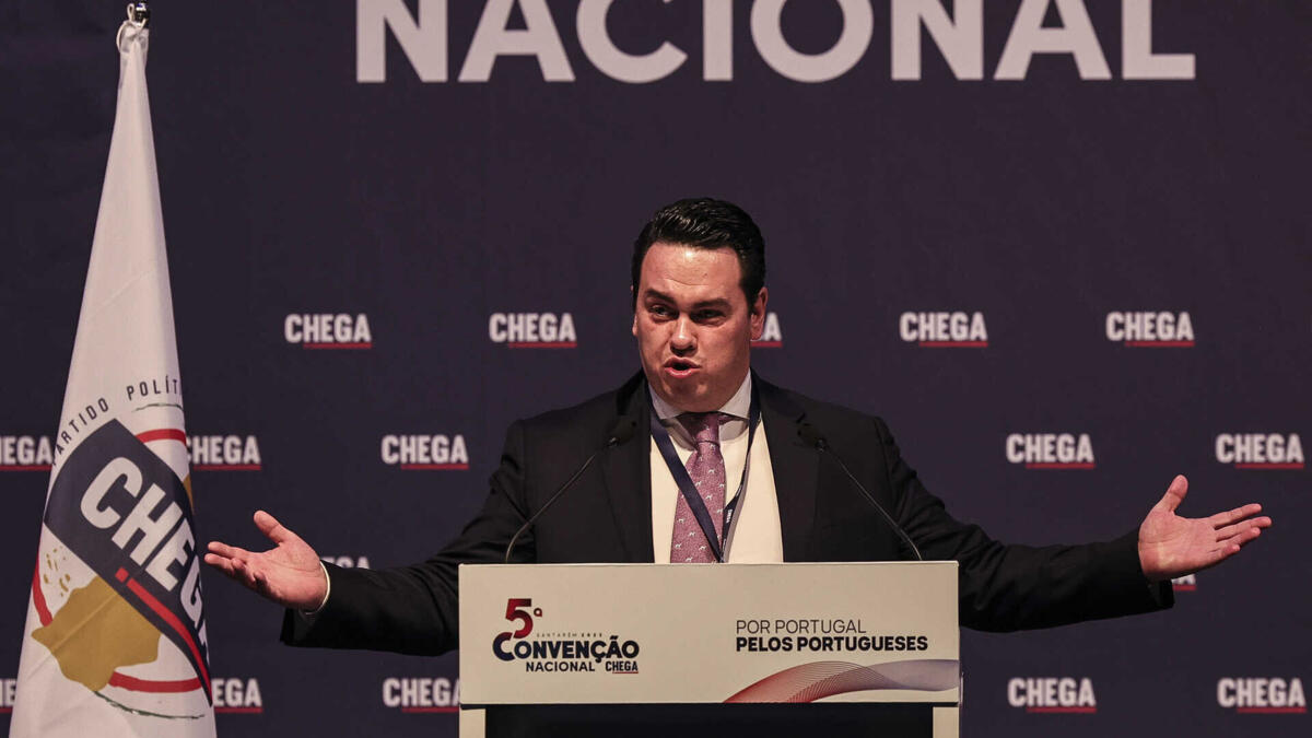 Deputado Filipe Melo candidato pelo Chega à Câmara de Cascais - JN