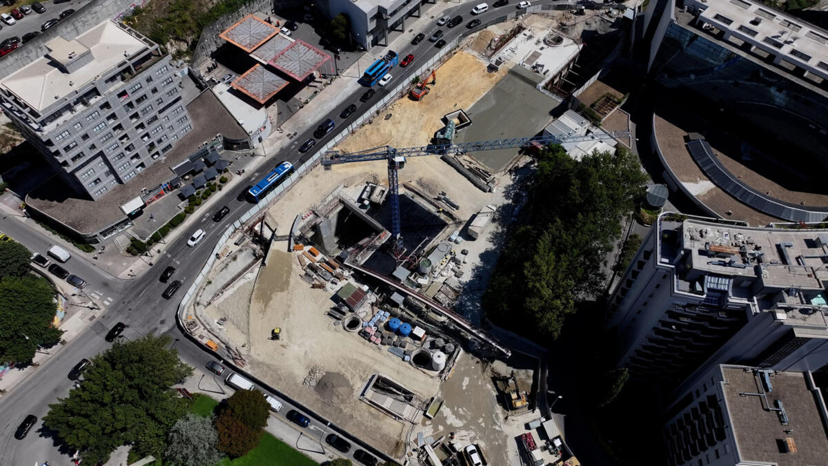 Fonte do século XVII renasce na estação de metro da Galiza - JN
