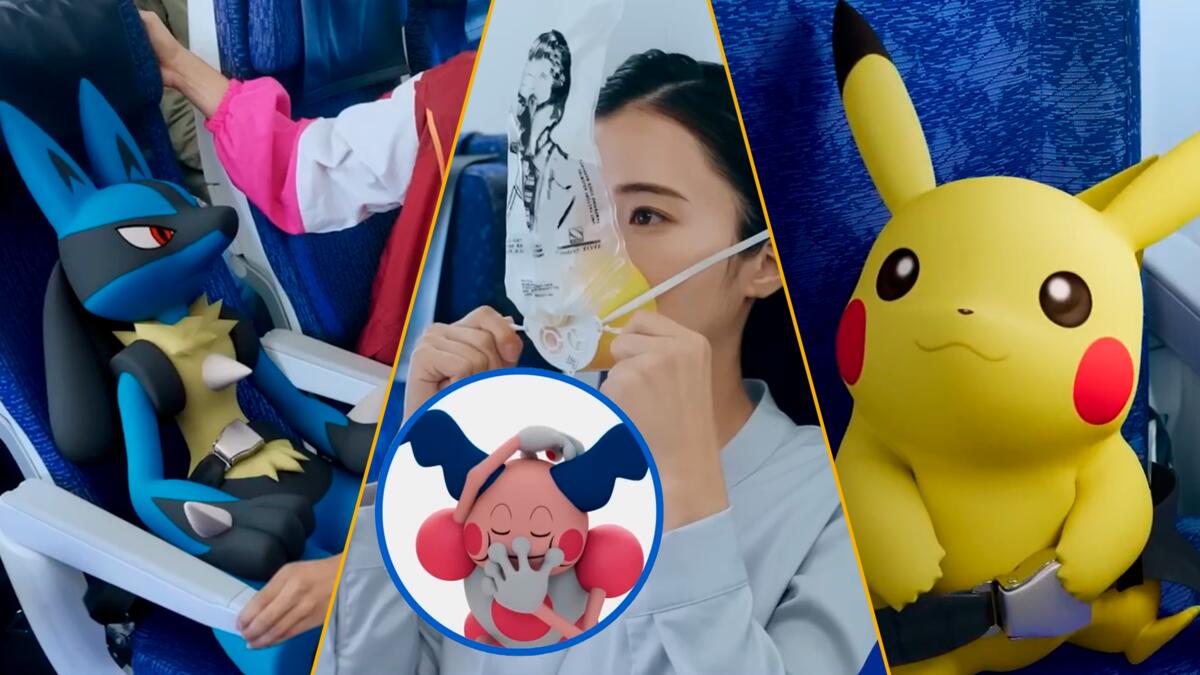 Companhia aérea japonesa cria vídeo de segurança com Pokémon - JN
