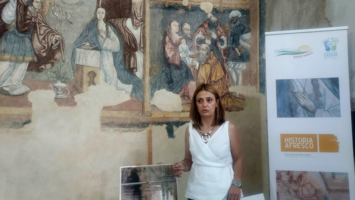 Rota da Pintura Mural a Fresco leva visitantes a 23 igrejas na zona dos ...