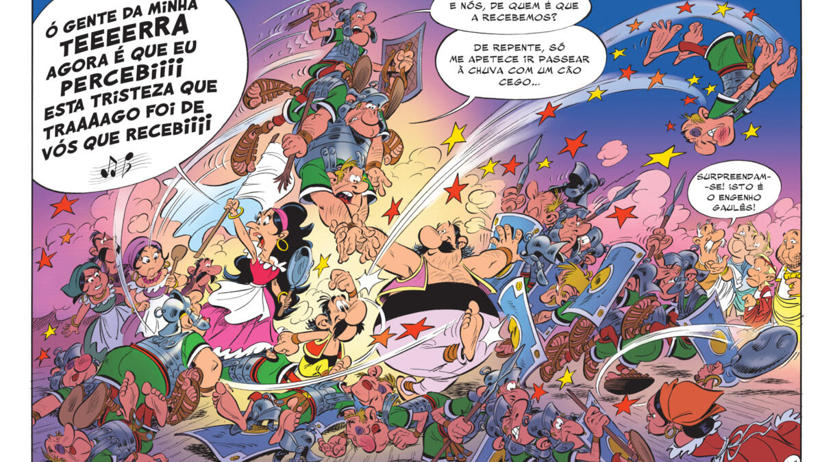 Astérix está em Portugal e encontra Ronaldo e Amália - JN