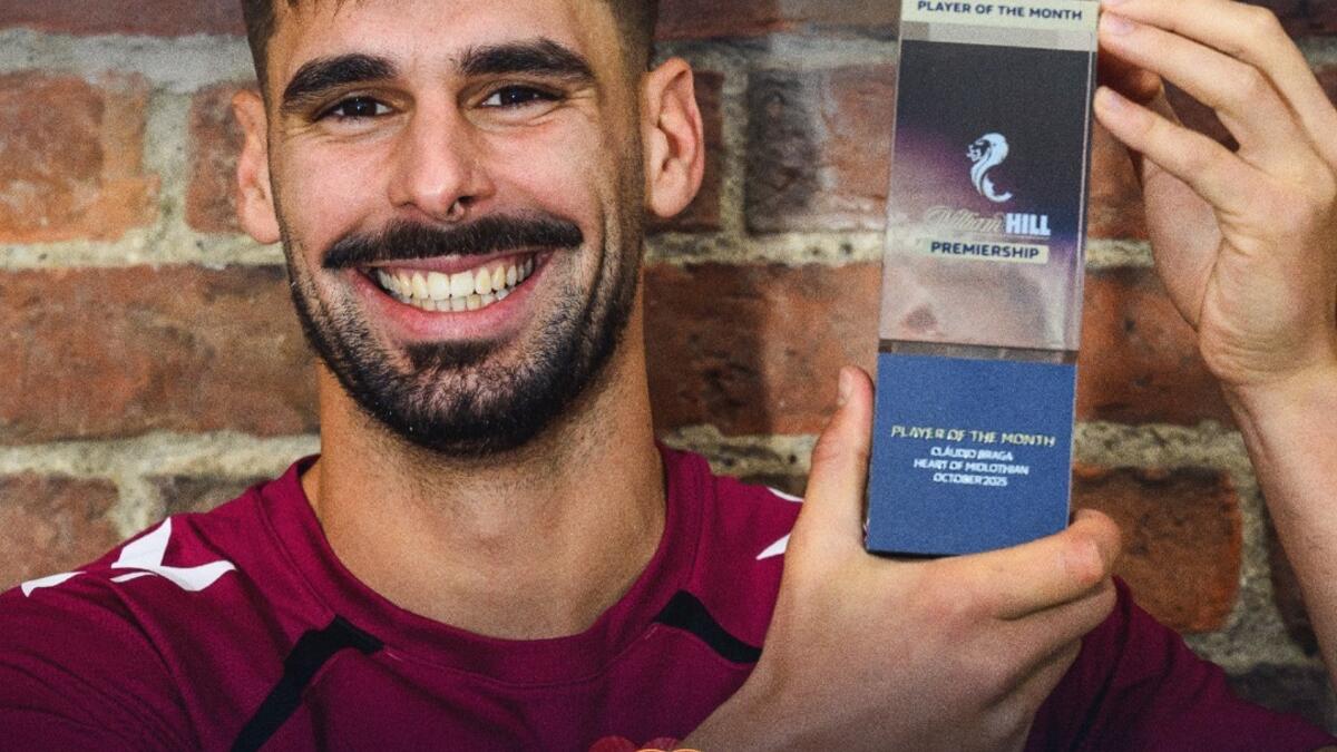 Cláudio Braga destaca-se nos escoceses do Hearts, tem cântico e sonha ...
