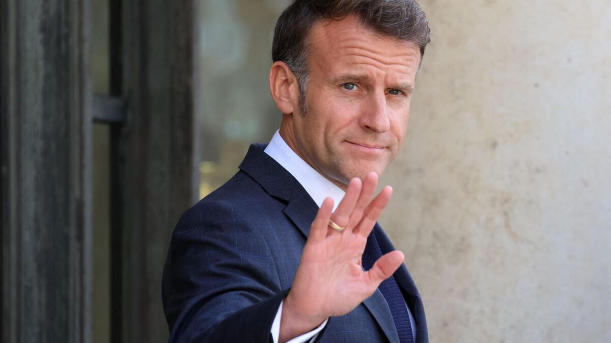 Macron diz que está "pronta" missão marítima internacional para reabrir ...