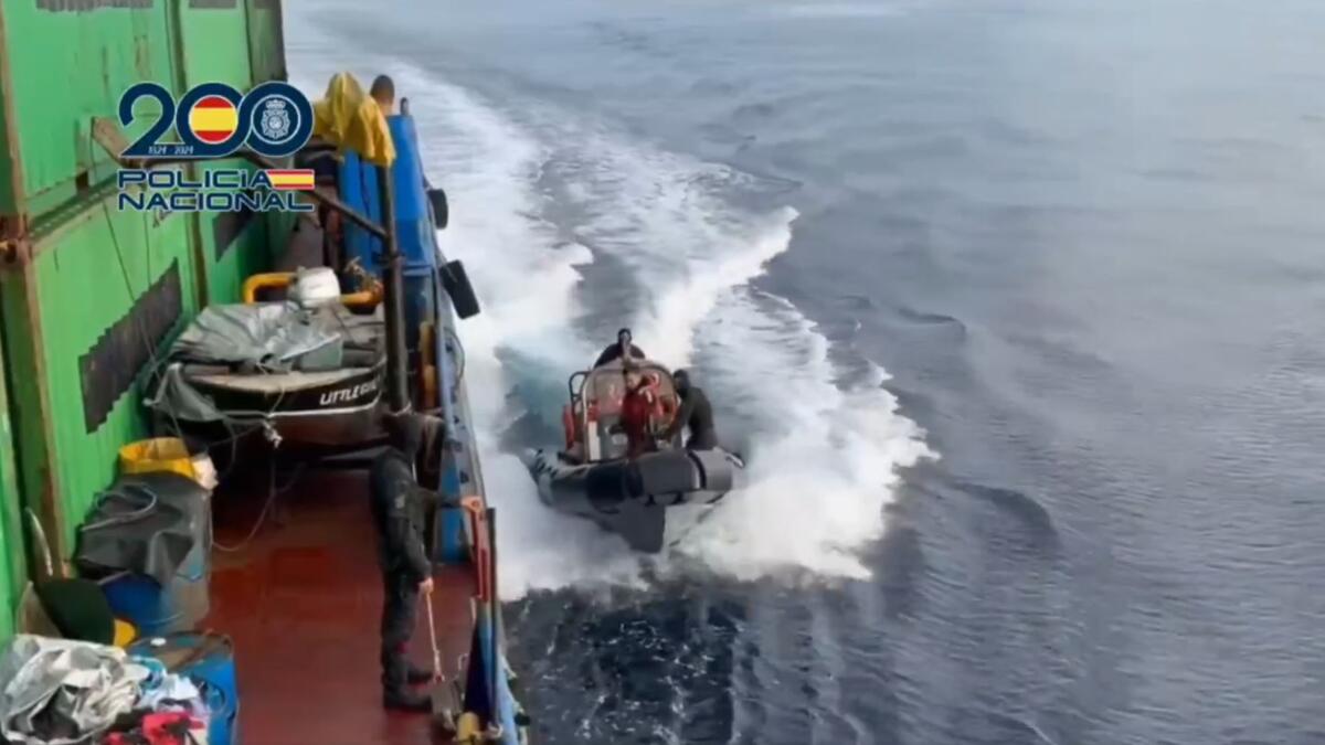 Navio com destino a Vigo tinha 6,5 toneladas de cocaína - JN