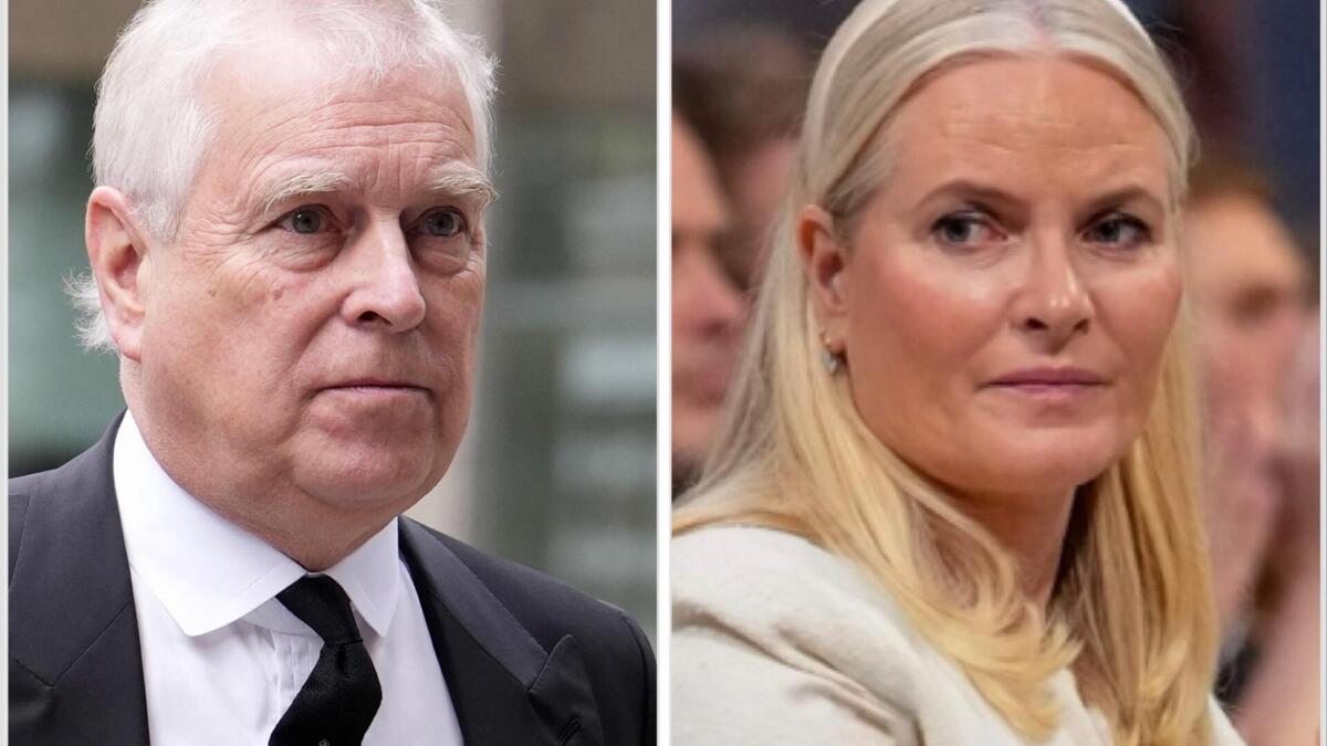 Princesa Mette-Marit e ex-príncipe André ligados a arquivos dos abusos ...