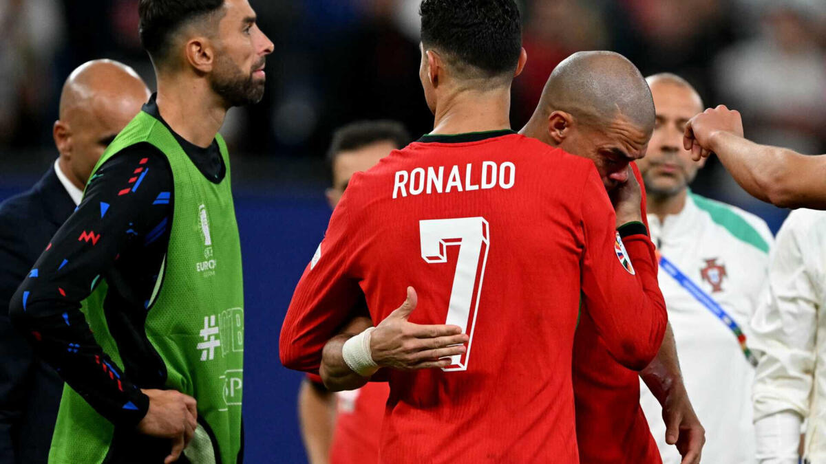 Pepe: Abraço a Ronaldo? "Significa muito, mas não é o momento" - JN