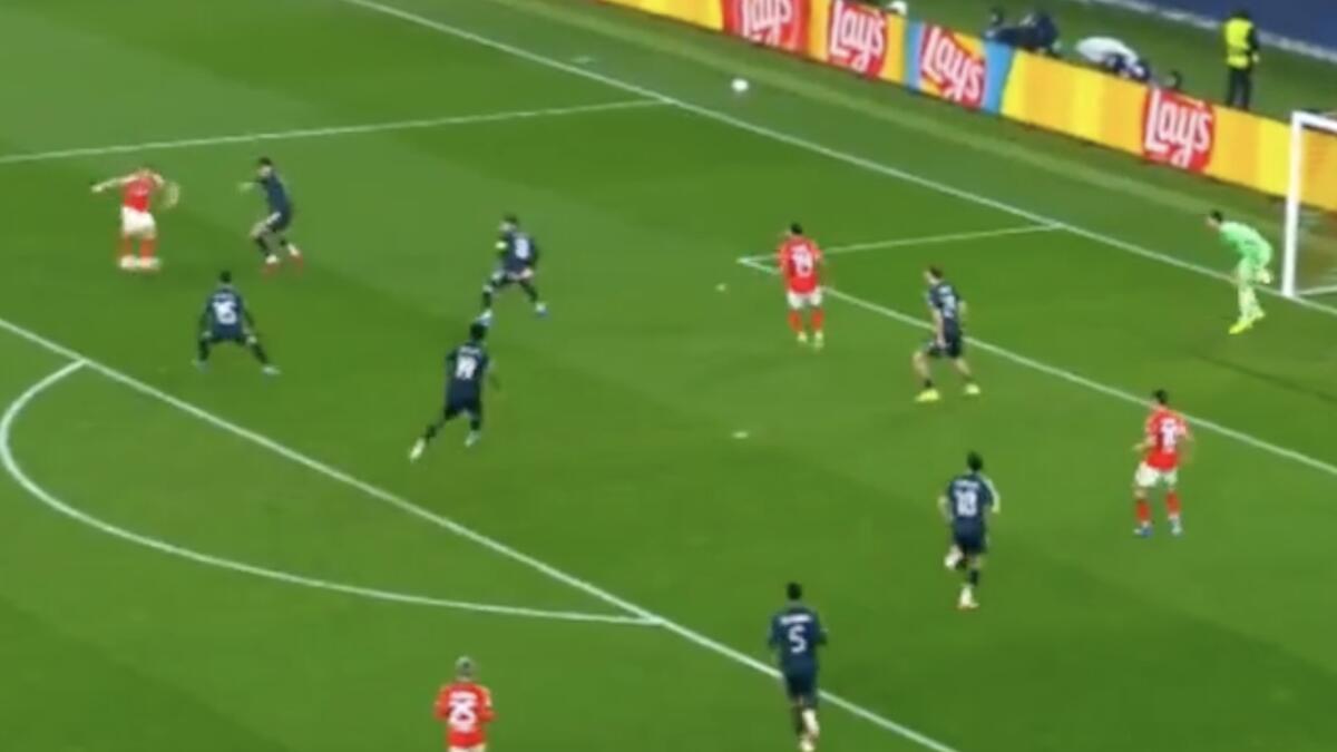Benfica-Real Madrid: Schjelderup e Mbappé bisam. Veja os golos - O Jogo
