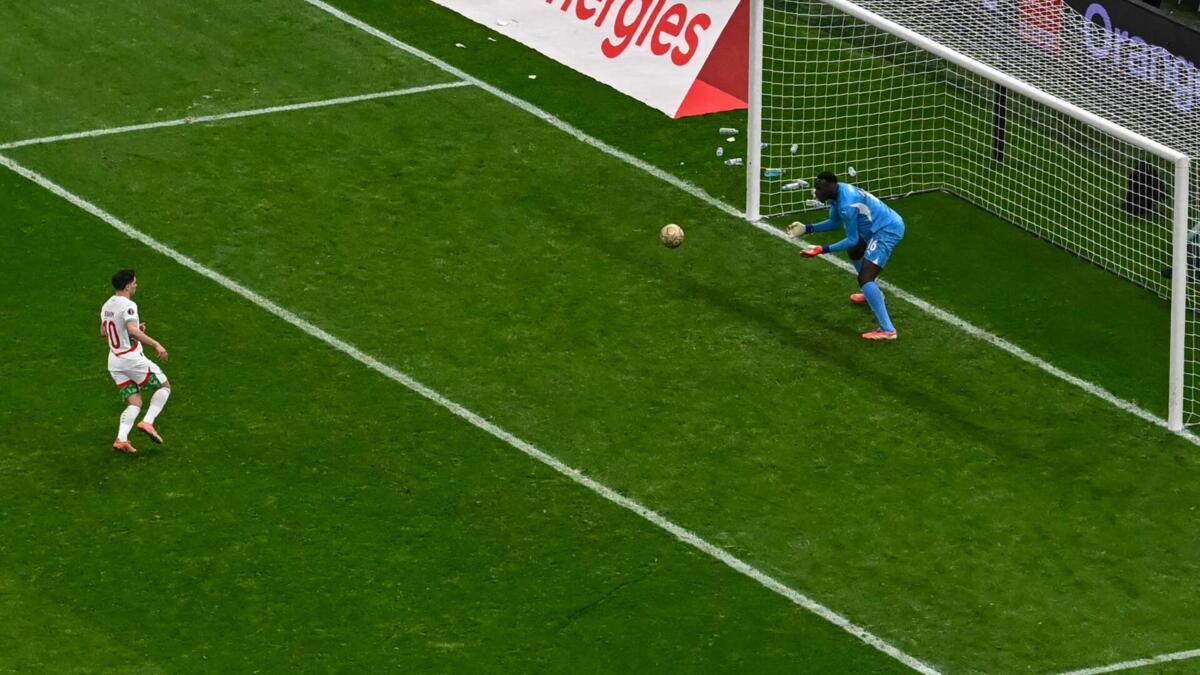 Bronca na CAN Senegal quis abandonar o jogo, voltou e Marrocos falhou ...