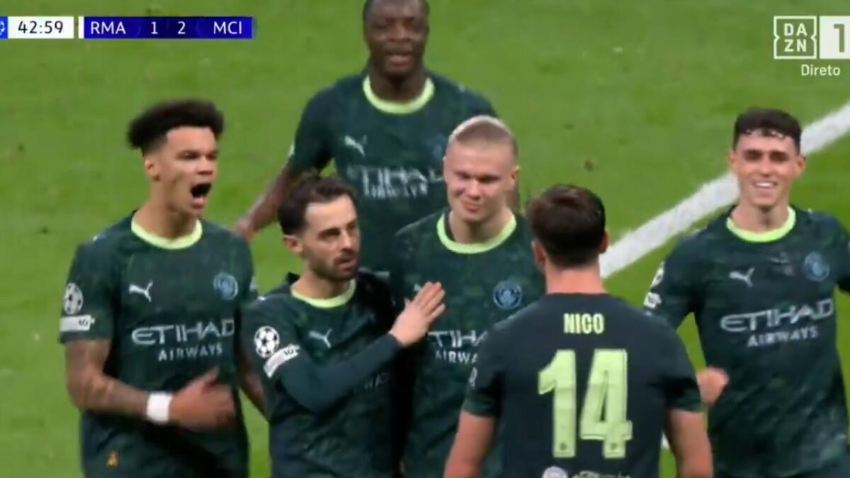 Reviravolta no Real Madrid-Manchester City. Veja os golos da primeira ...