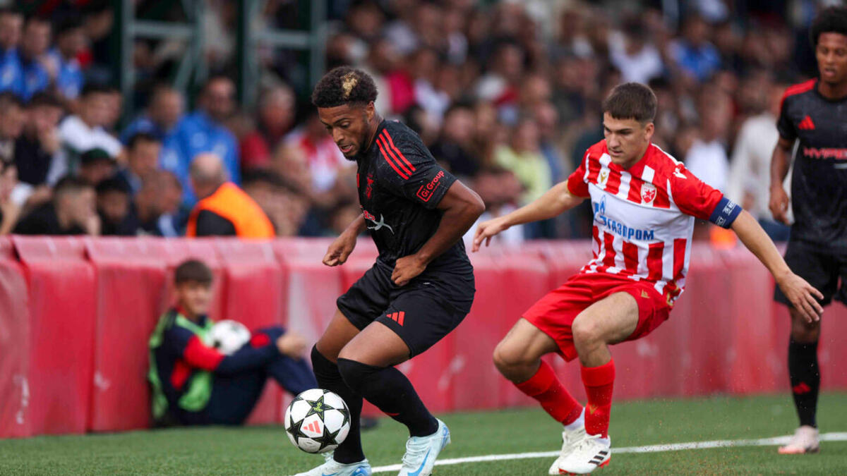 Benfica sorri na Sérvia e entra a vencer na UEFA Youth League - O Jogo