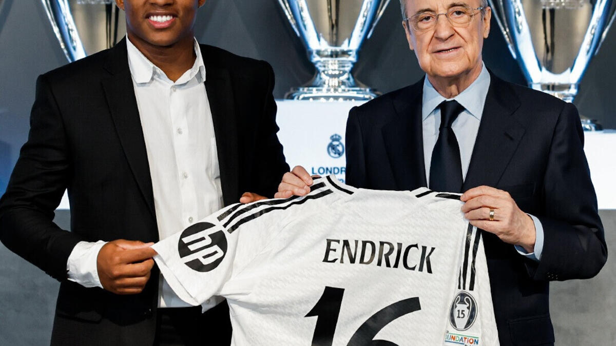 Endrick vai utilizar o número 16 no Real Madrid - O Jogo