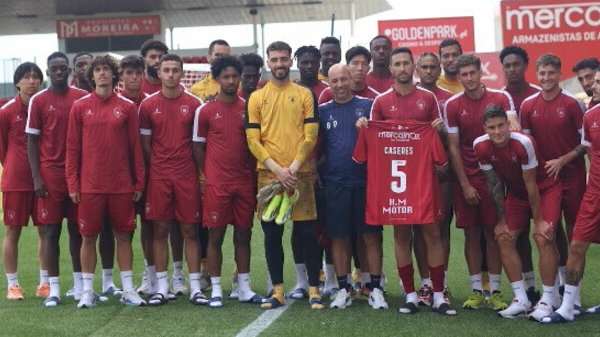 Plantel do Gil Vicente deixa mensagem de apoio ao lesionado Facundo ...
