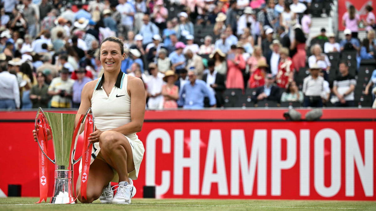 Tatjana Maria surpreende Anisimova e vence torneio de ténis de Queen’s ...