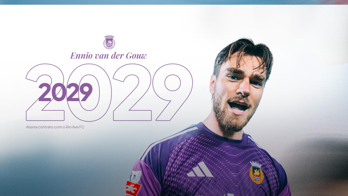 Van der Gouw assina pelo Rio Ave até 2029 - O Jogo