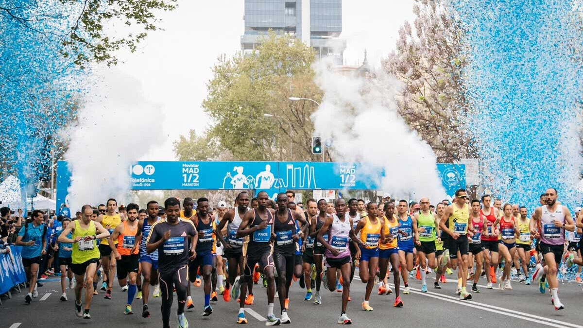 Kipyegon e Shilima vencem Meia Maratona de Madrid, que contou com Rosa ...